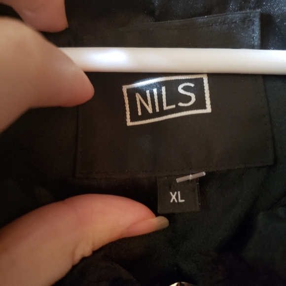 NILS | Jackets & Coats | Nils Womens Faux Fur Black Jacket Size Xl ...